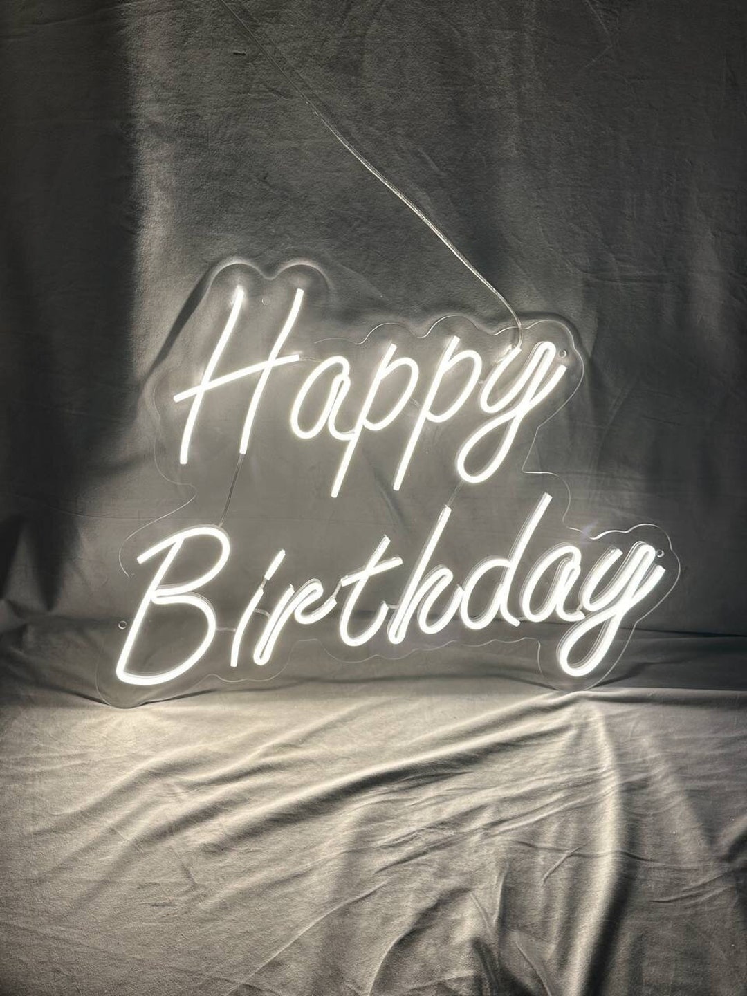 Happy Birthday Neon Sign, Birthday Neon, Happy Birthday, Custom Kid ...