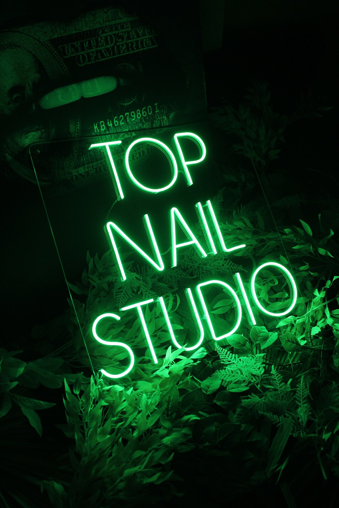 Nail Studio Neon Sign, Nails Led Sign, Nail Salon Decor, Home Wall ...