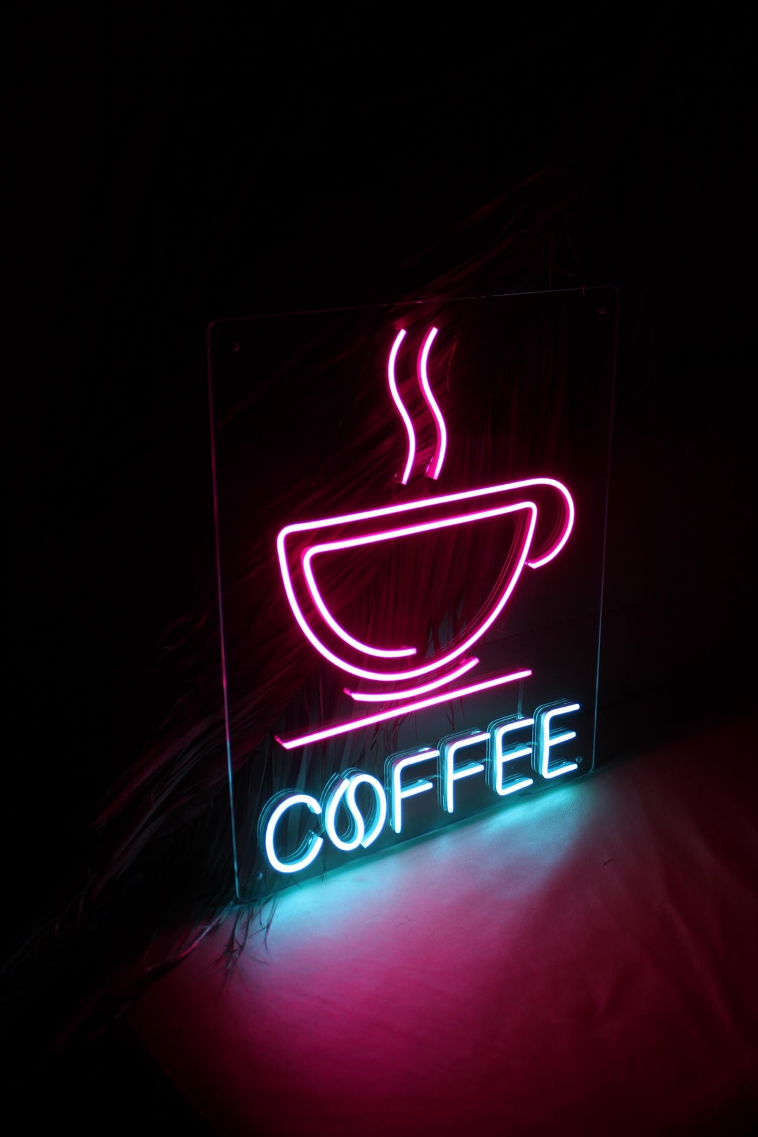 Coffee Neon Sign Custom Neon Sign Coffee Led Light Coffee Cup Neon Sign ...