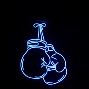 Boxing Neon Sign, Boxing Gloves Led Sign, Boxing Sport Club Led Sign ...
