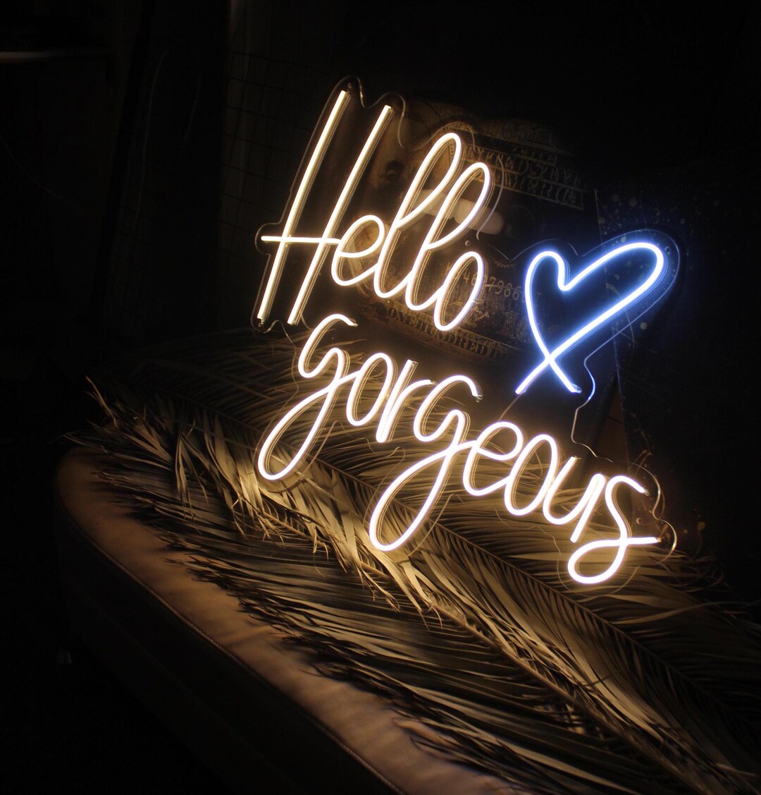 Neon Sign, Custom Heart LED Decor - Etsy