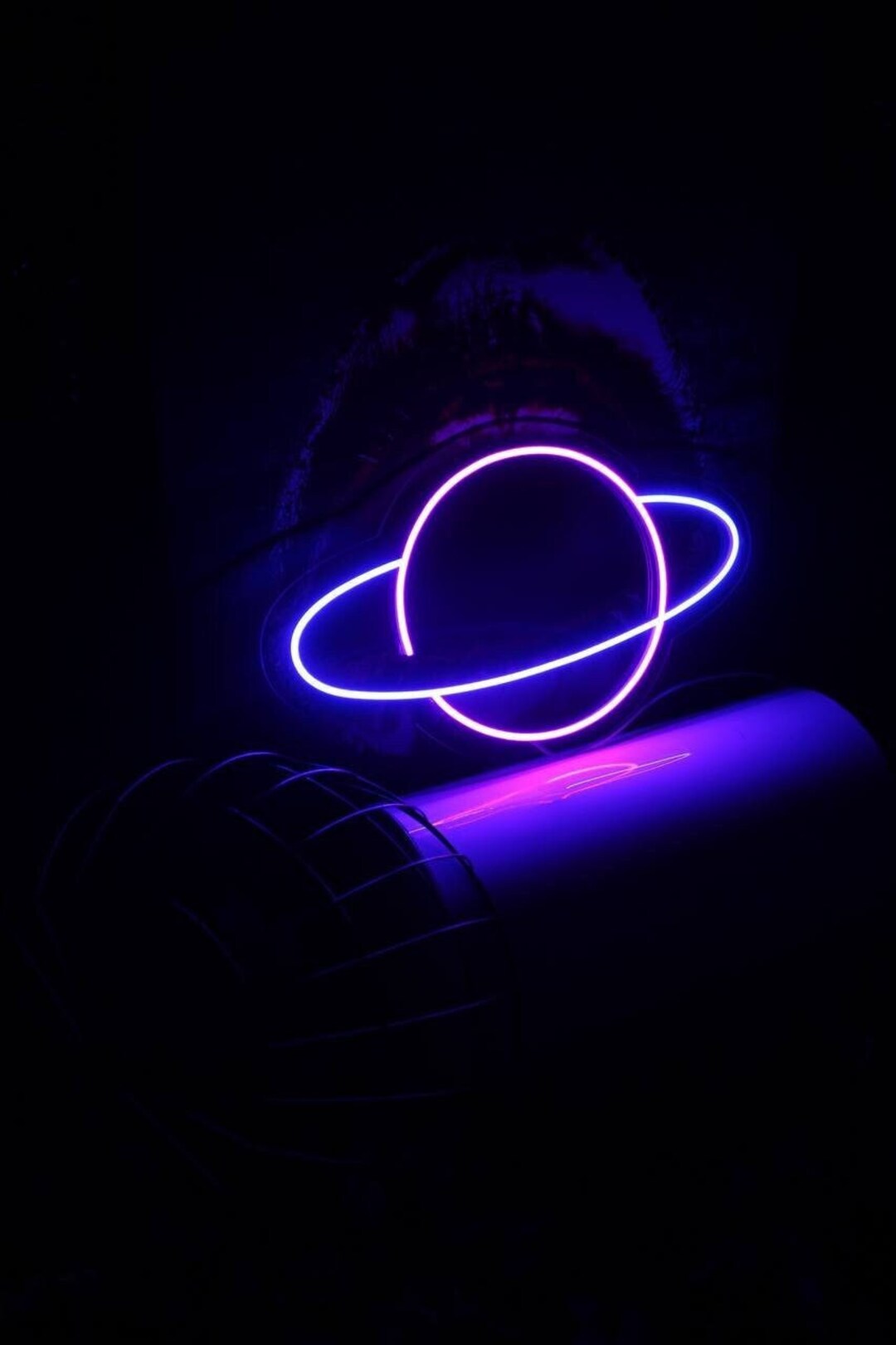 Planet Led Neon Sign I Saturn Led Light I Kids Room Decor I Space Neon ...