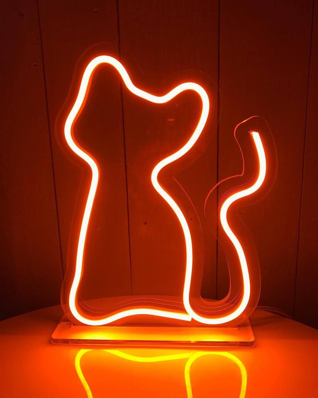 Cat Neon Signs, Custom Neon Lights, Baby Room Night Light, Kids Bedroom ...