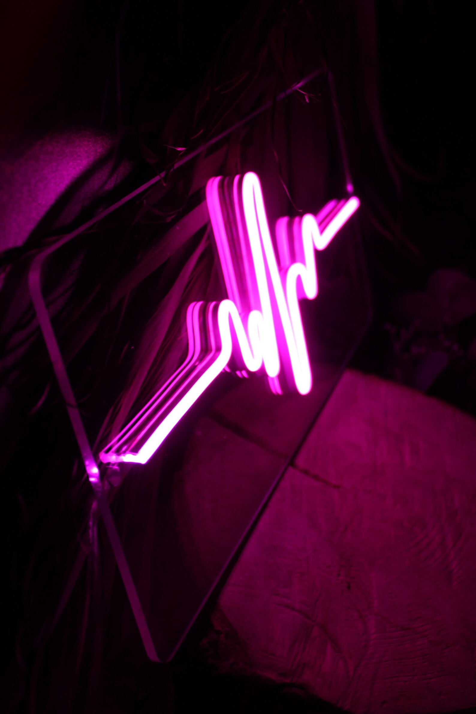 Heartbeat Line Neon Sign, Healthcare, Heartbeat Pulse, Heart Beat Pulse ...