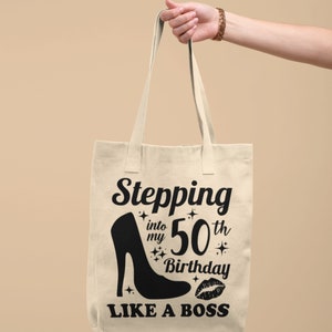 Stepping Into My 50th Birthday Digital Download 50 Birthday - Etsy
