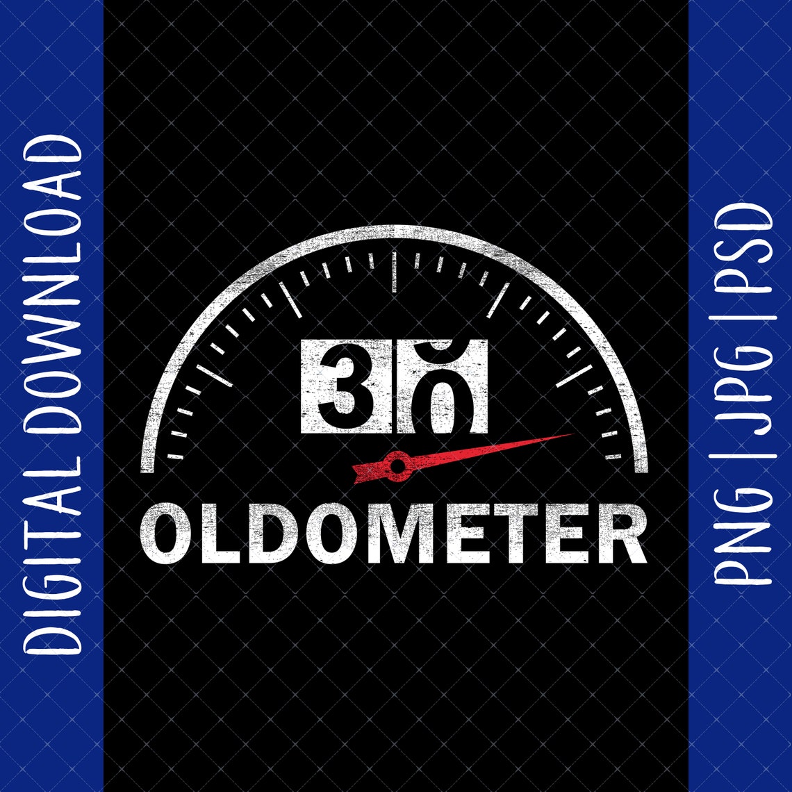 30 Oldometer 30th Birthday Digital Download - 30th Birthday Gifts for ...