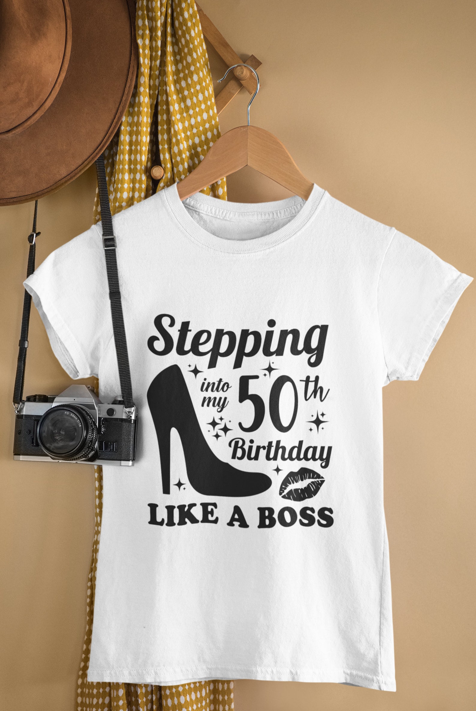 Stepping Into My 50th Birthday Digital Download 50 Birthday - Etsy