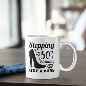 Stepping Into My 50th Birthday Digital Download 50 Birthday - Etsy