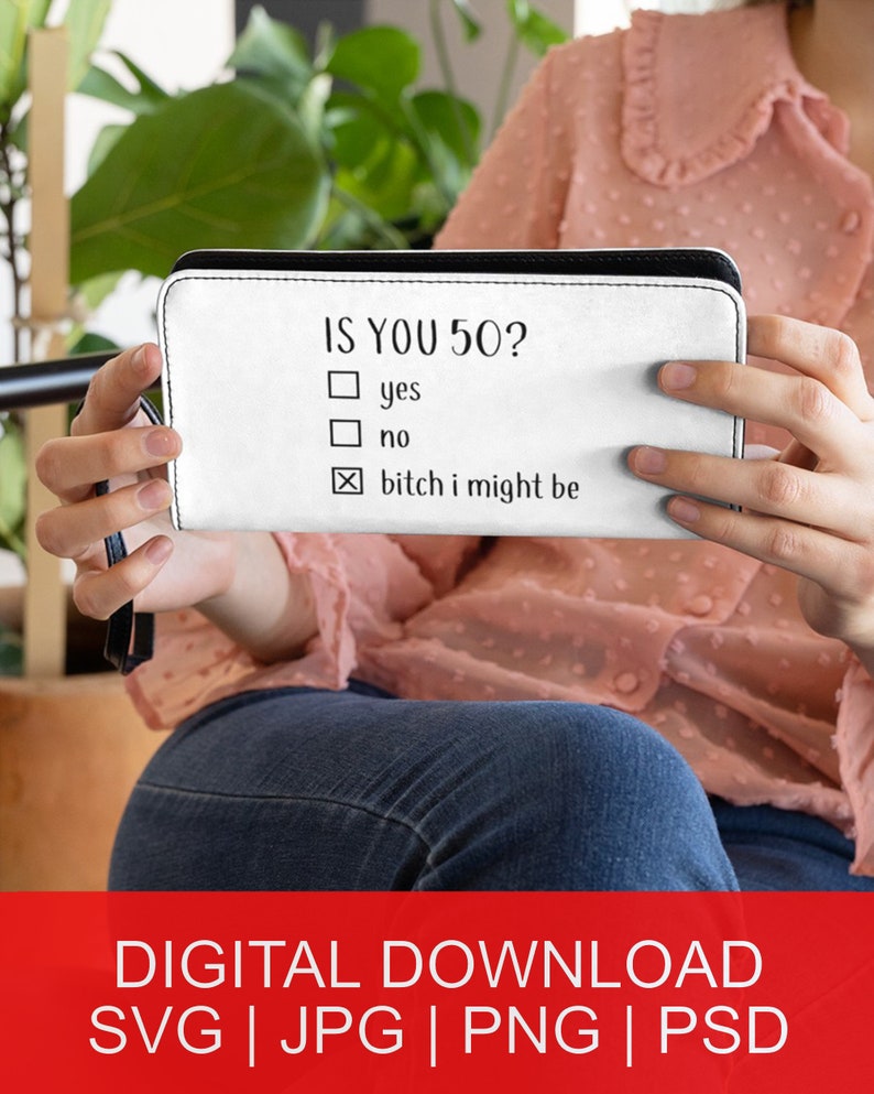 Funny is You 50 Svg Png Jpg Psd Digital Download 50 - Etsy