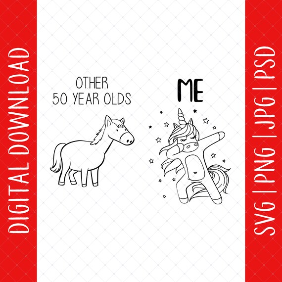 Other 50 Year Olds Funny 50th Birthday Digital Download 50 - Etsy