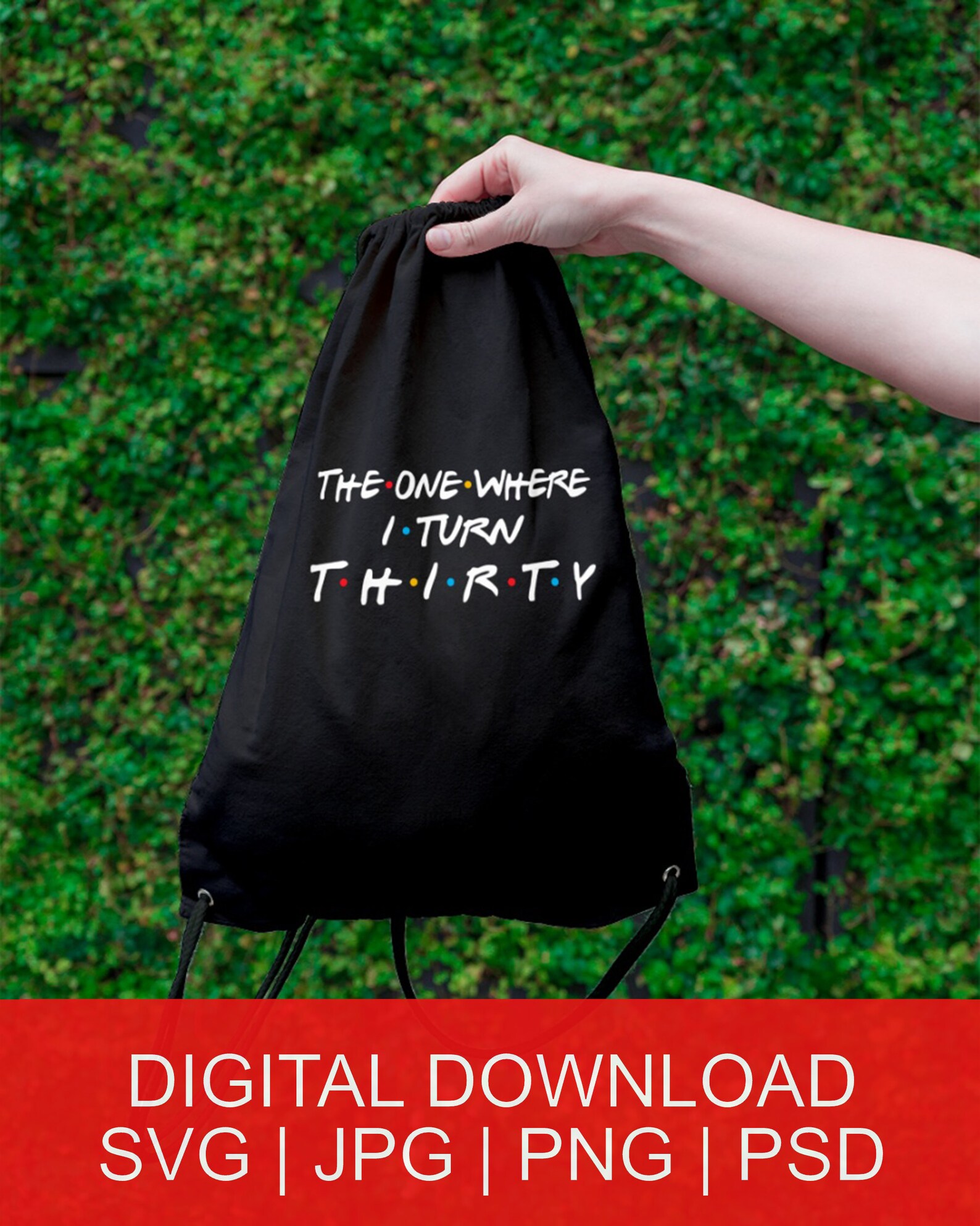 The One Where I Turn Thirty Digital Download 30th Birthday - Etsy