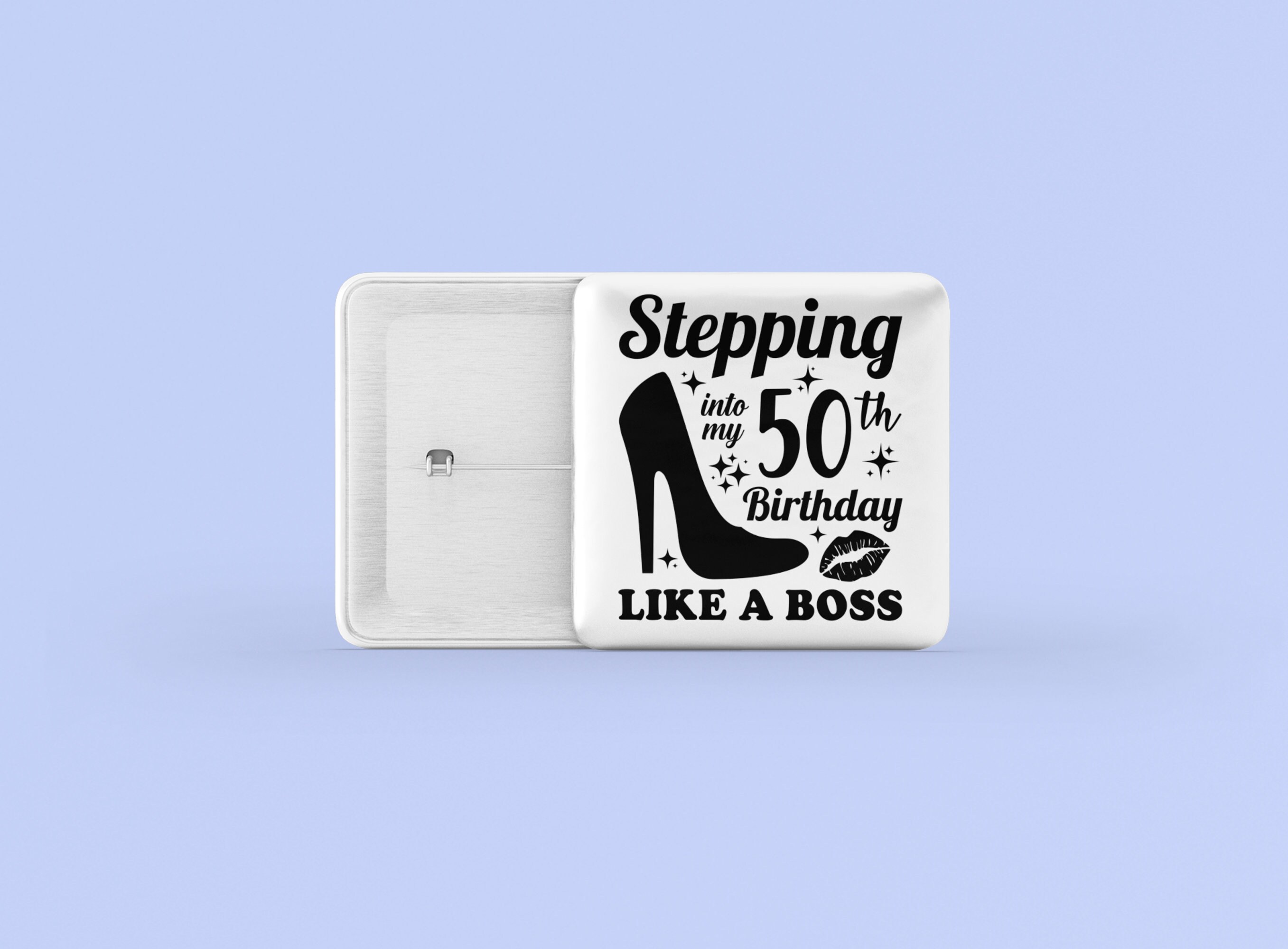 Stepping Into My 50th Birthday Digital Download 50 Birthday - Etsy Canada