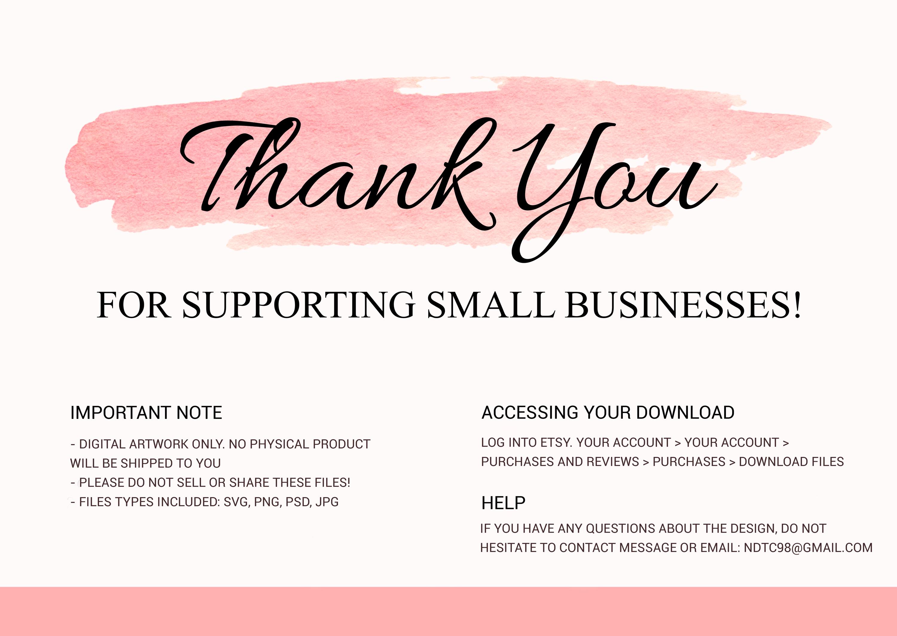Thank You Appreciation Quote Digital Download - Thank You Gift ...