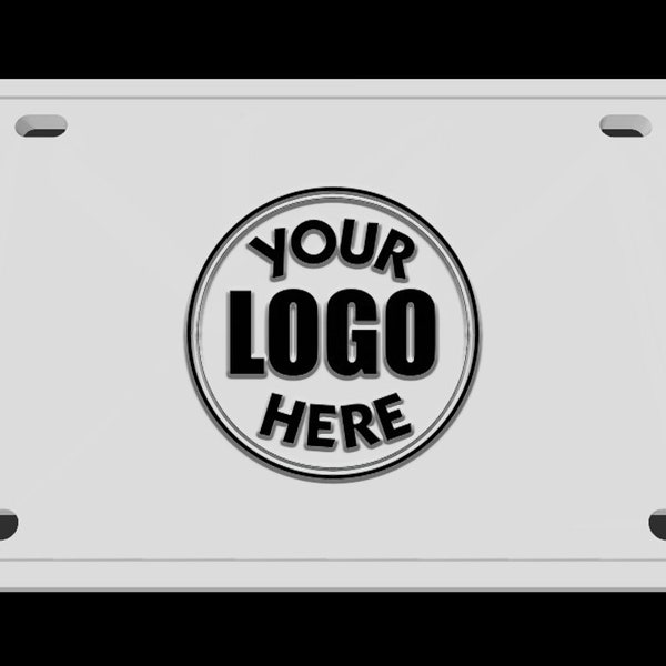 Custom License Plate 3d - Etsy