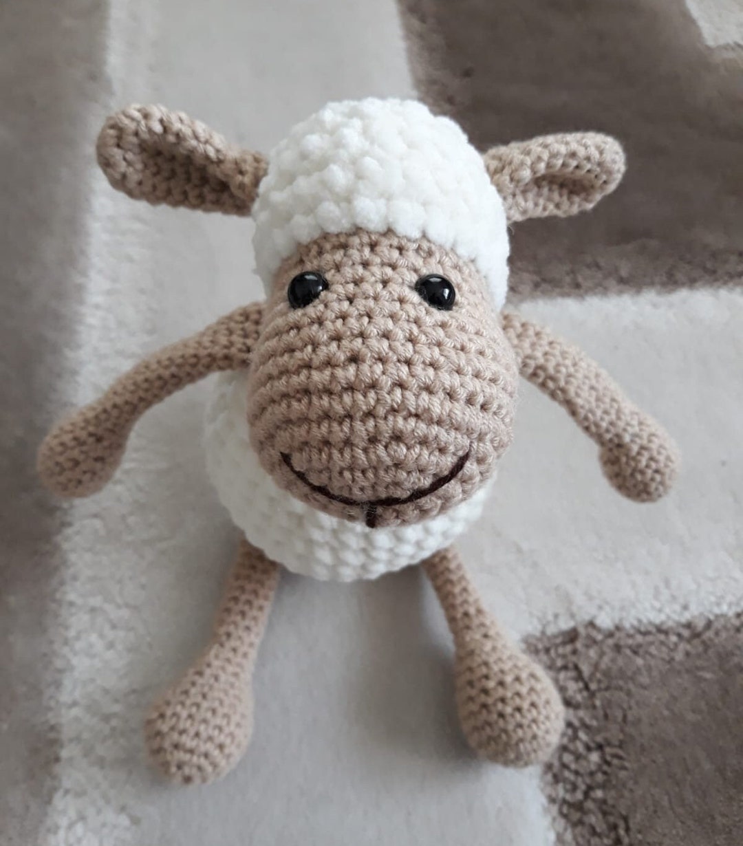 Crochet Lamb, Crochet Sheep, Crochet Animals ,knitted Toy , Handmade Stuffed Sheep, Handmade ...
