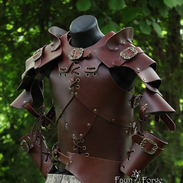 Larp Leather Armor - Etsy