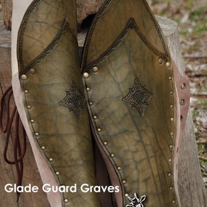 Graves, Shinguard Protection - Leg Armor - Custom Listing - Etsy