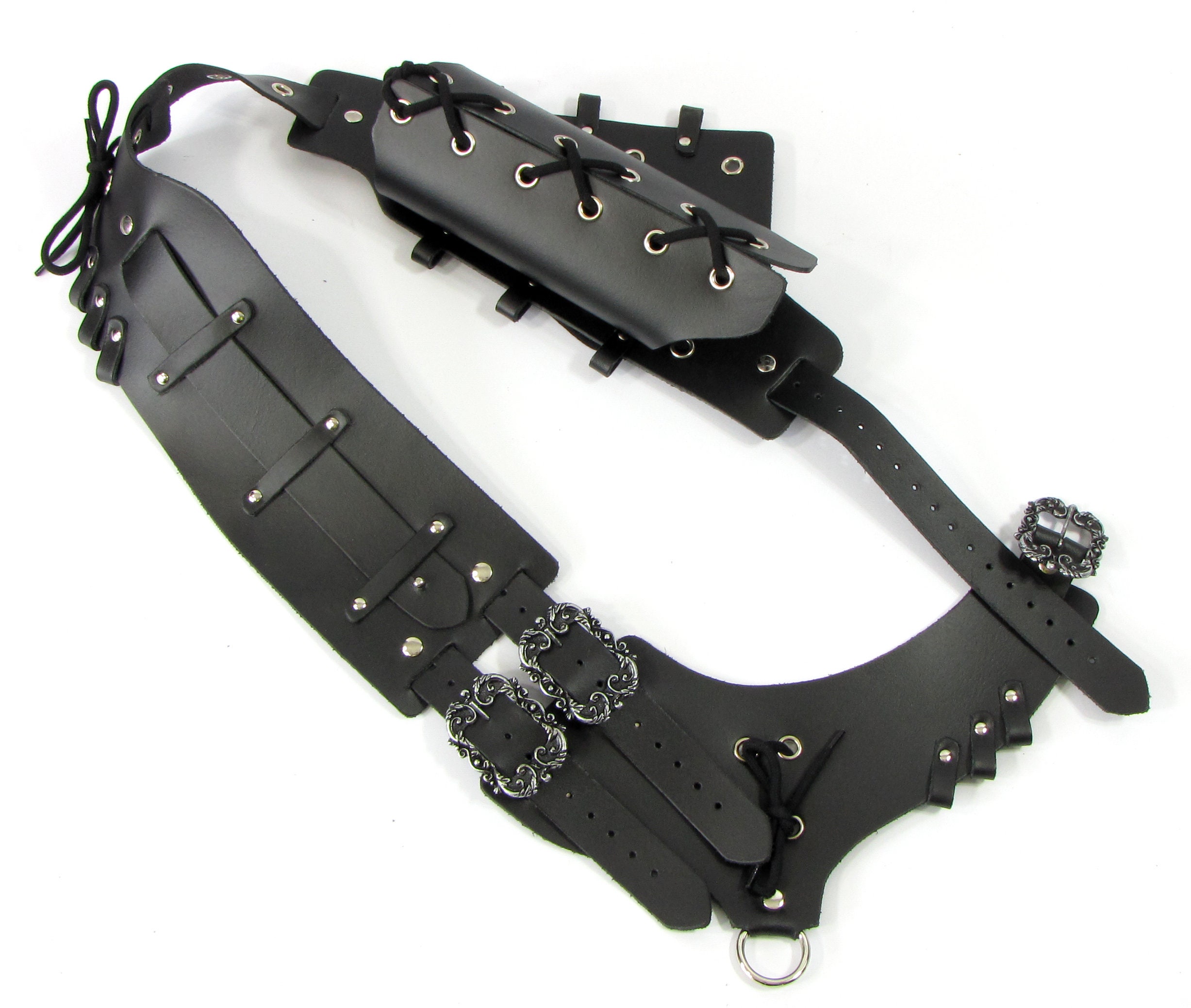 Backscabbard Sword Holder/sheath Set With Cell Purse | Etsy