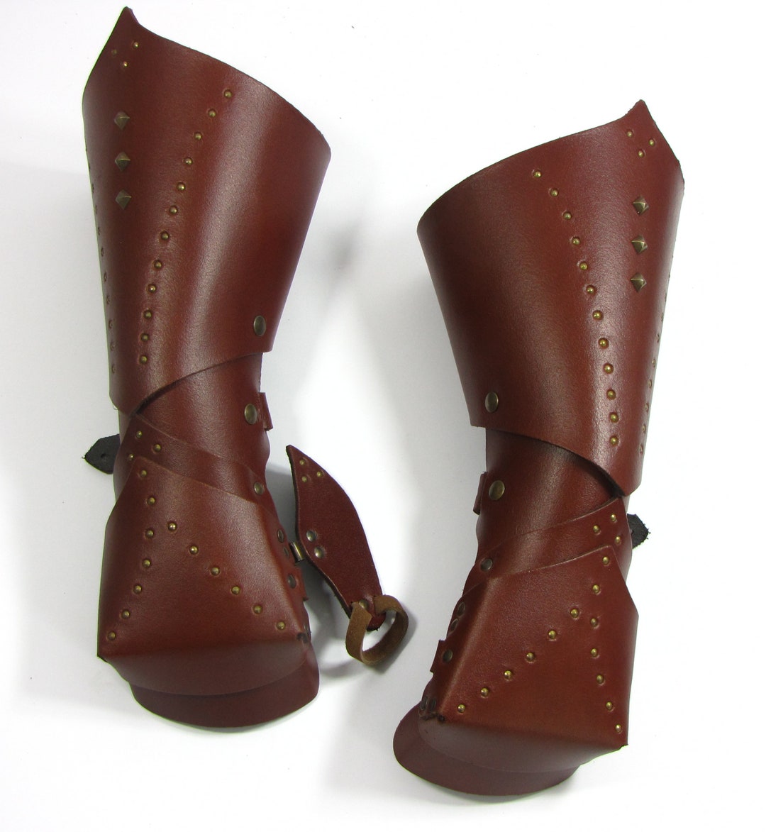 Gauntlets Lether Hand Protecion - Armor for Hands Larp - Etsy