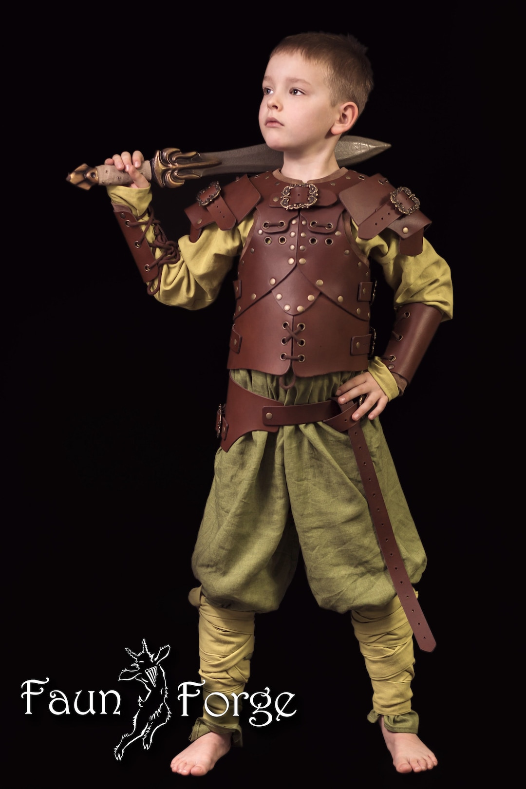 Kid Armor - Chibi Rogue Costume Little Warrior - Etsy