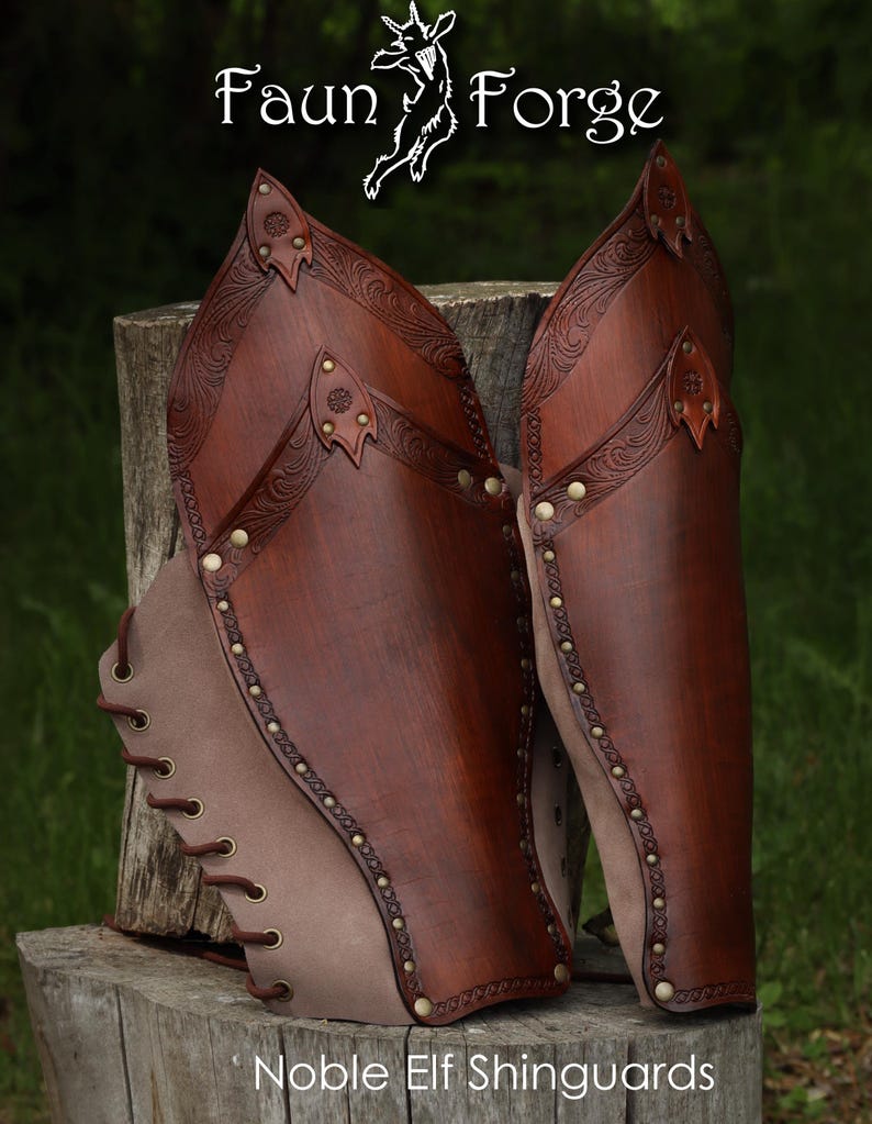 Graves, Shinguard Protection - Leg Armor - Custom Listing - Etsy