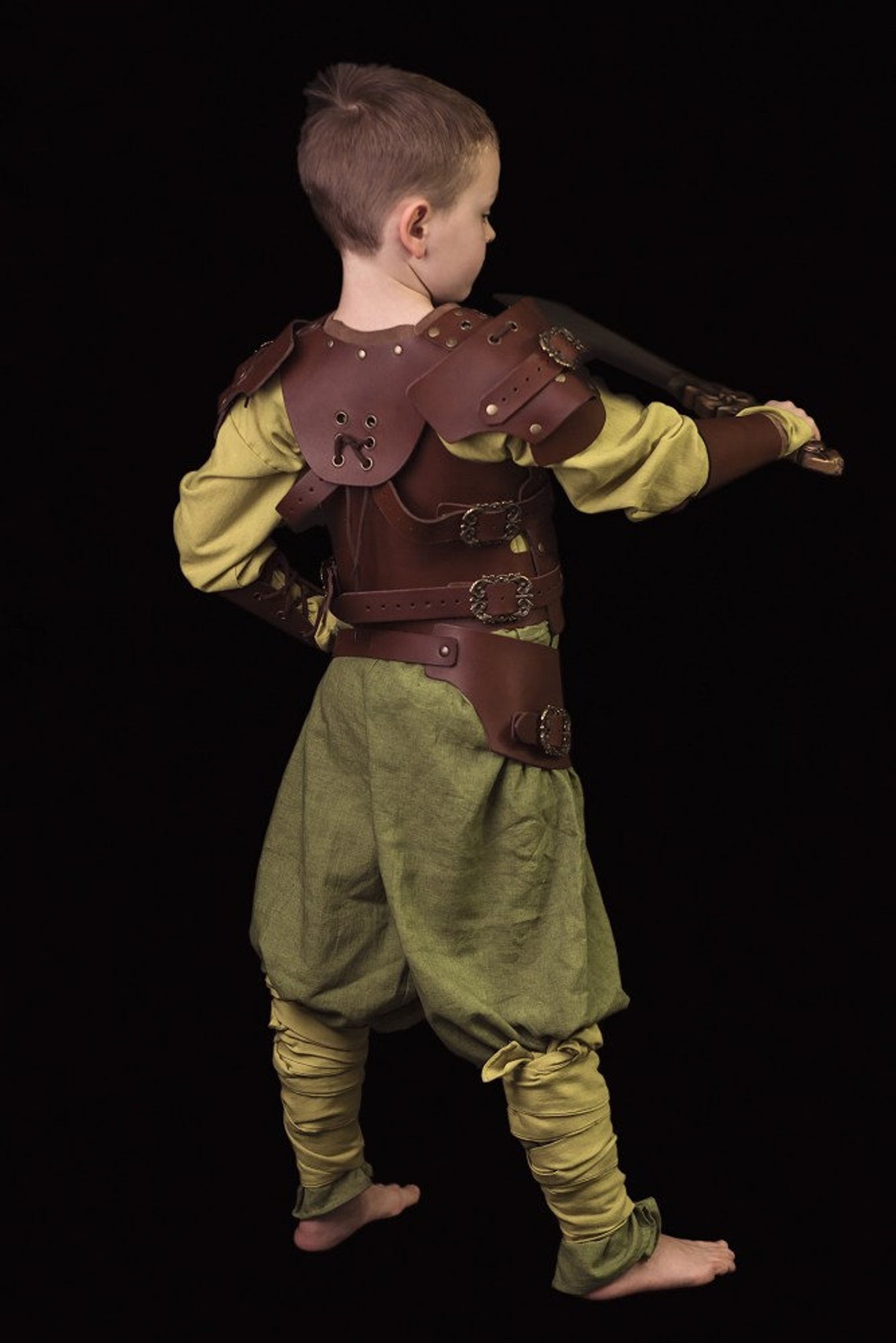 Kid Armor Chibi Rogue Costume Little Warrior - Etsy