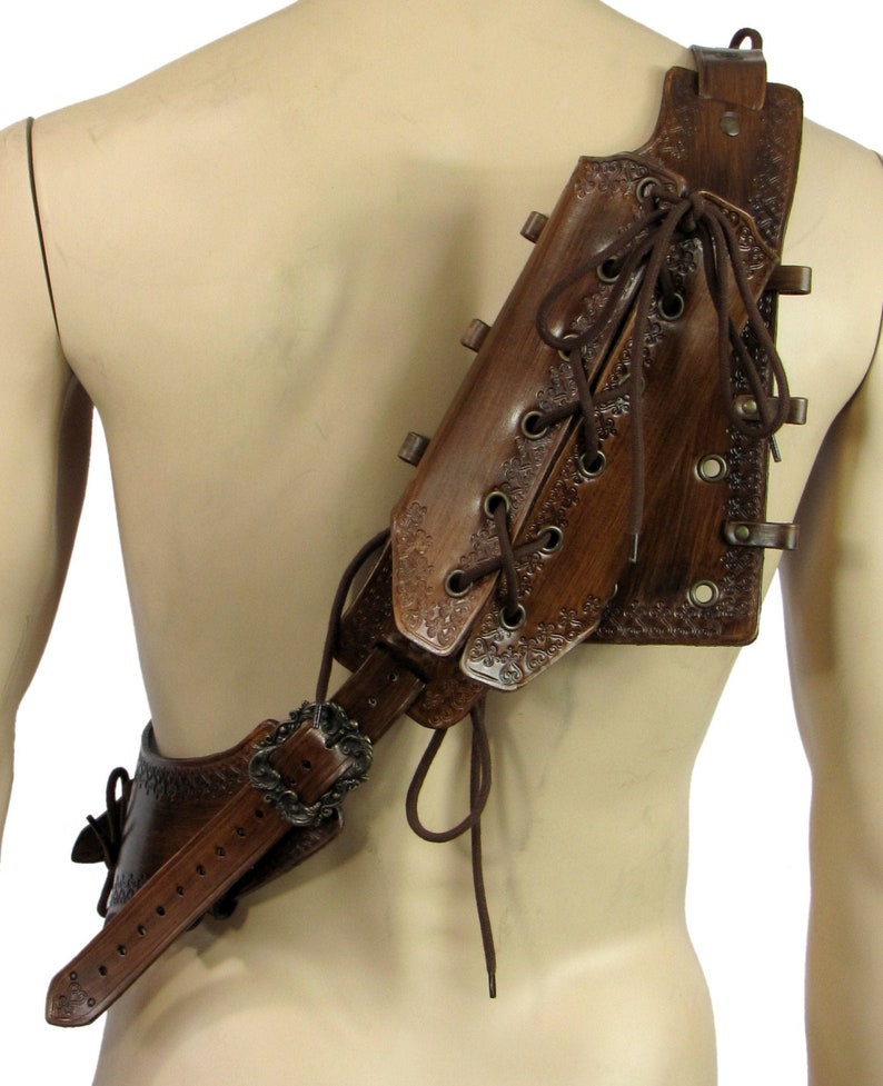 Backscabbard and Bandolier Set for Long Sword - Etsy