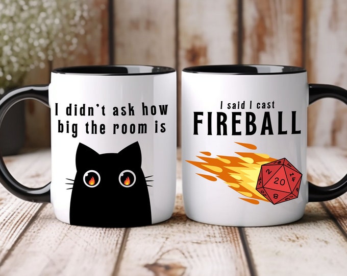 I Said I Cast Fireball Vegan Soy Wax Candle, 9oz Funny Gift for Friend ...