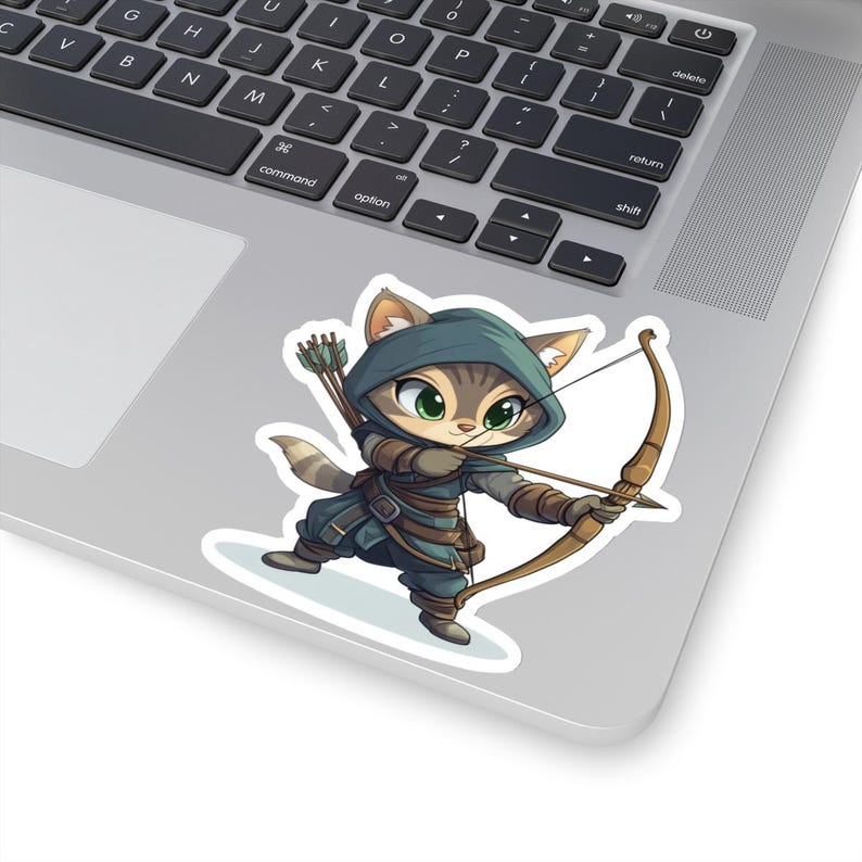 Ranger Cat D&D Class Sticker Dungeons and Dragons - Etsy