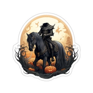 Headless Horseman Sticker - Legend of Sleepy Hollow - Etsy