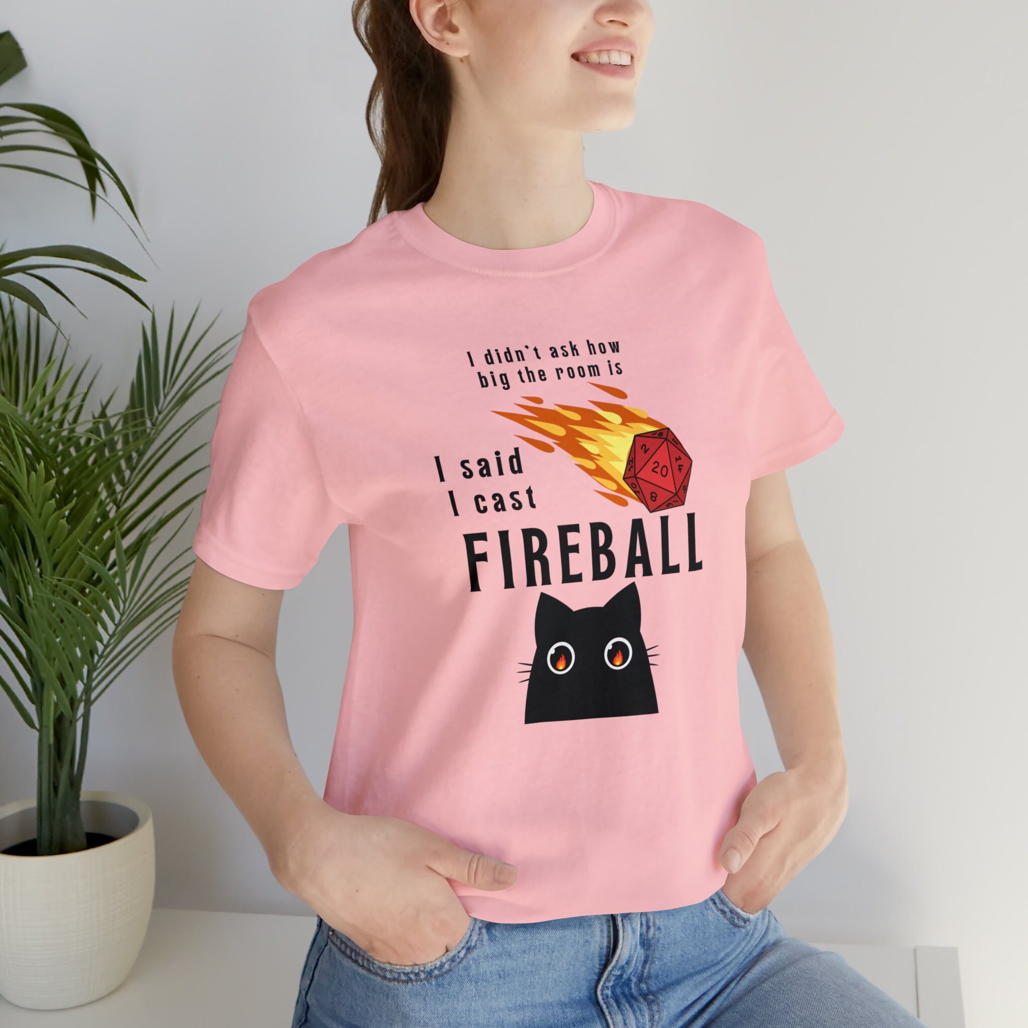 I Said I Cast Fireball Dungeons and Dragons Clothing, Shirt, Unisex ...
