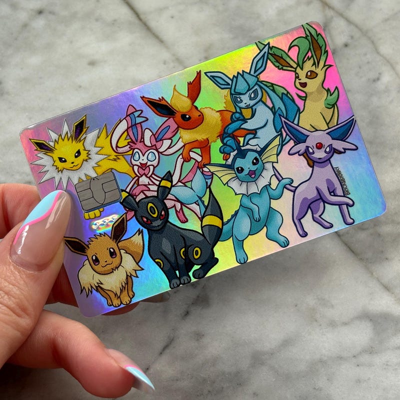 Anime Bank Card Stickers - Etsy