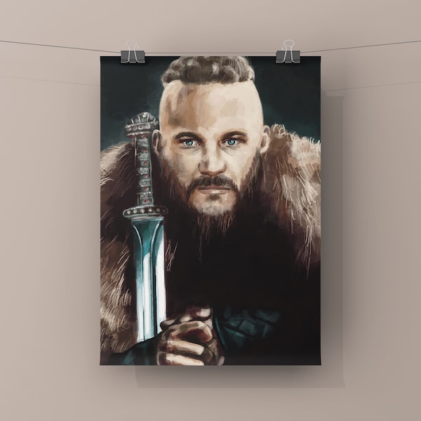 Viking travis fimmel poster - Etsy Österreich