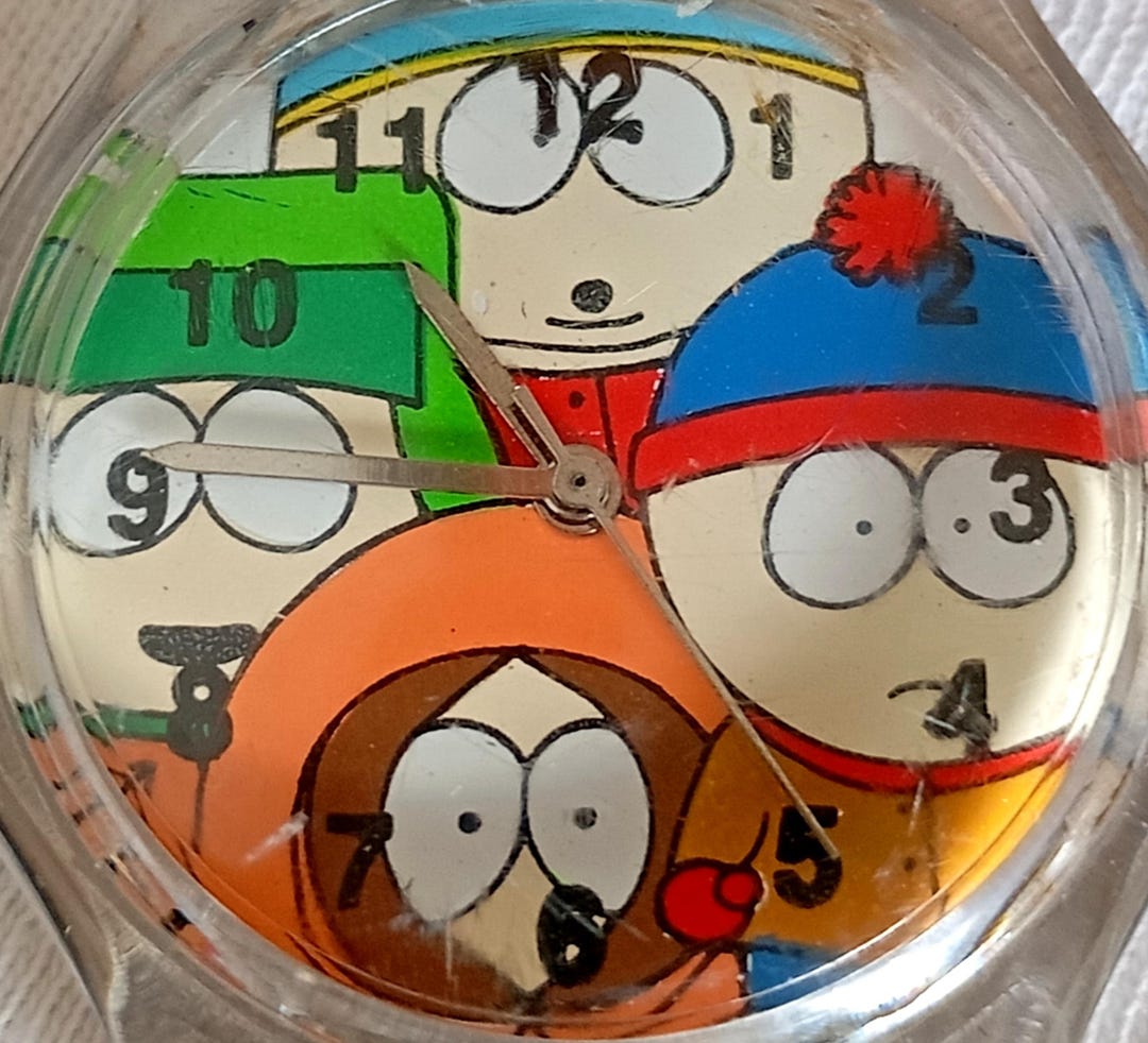 South Park X Comedy Central 1999 Vintage Quartz Watch Plastic Strap ...