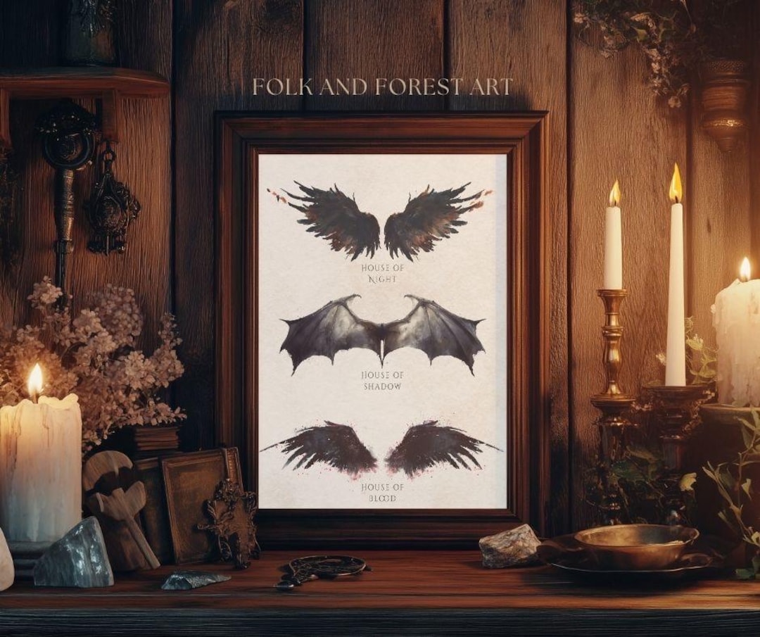 Crowns of Nyaxia Vampire Wing Art | House of Night, House of Shadow ...