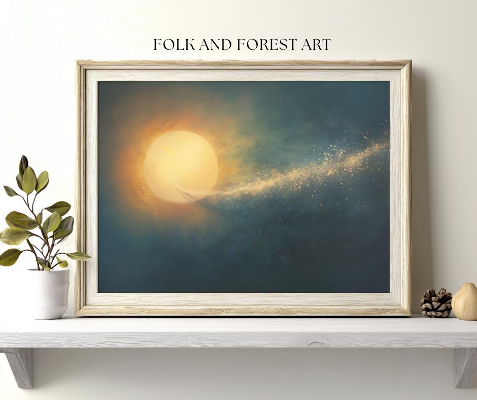 Petrova Line Inspired Space Art | Project Hail Mary Digital Download ...