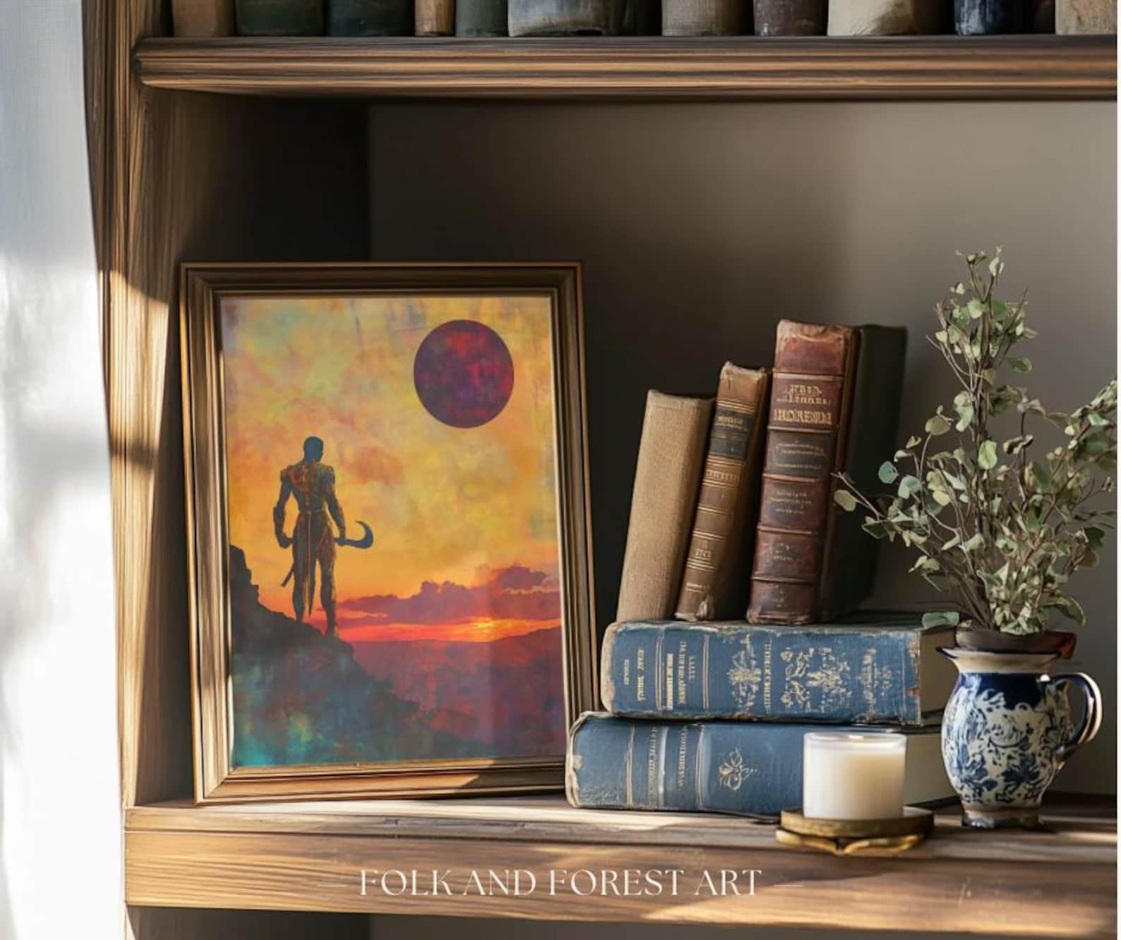 Darrow “the Reaper” Overlooking Mars | Red Rising-inspired Digital Art ...