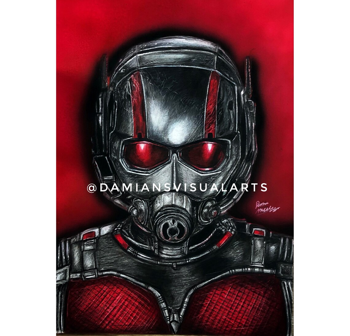 Ant-man Drawing Print - Etsy