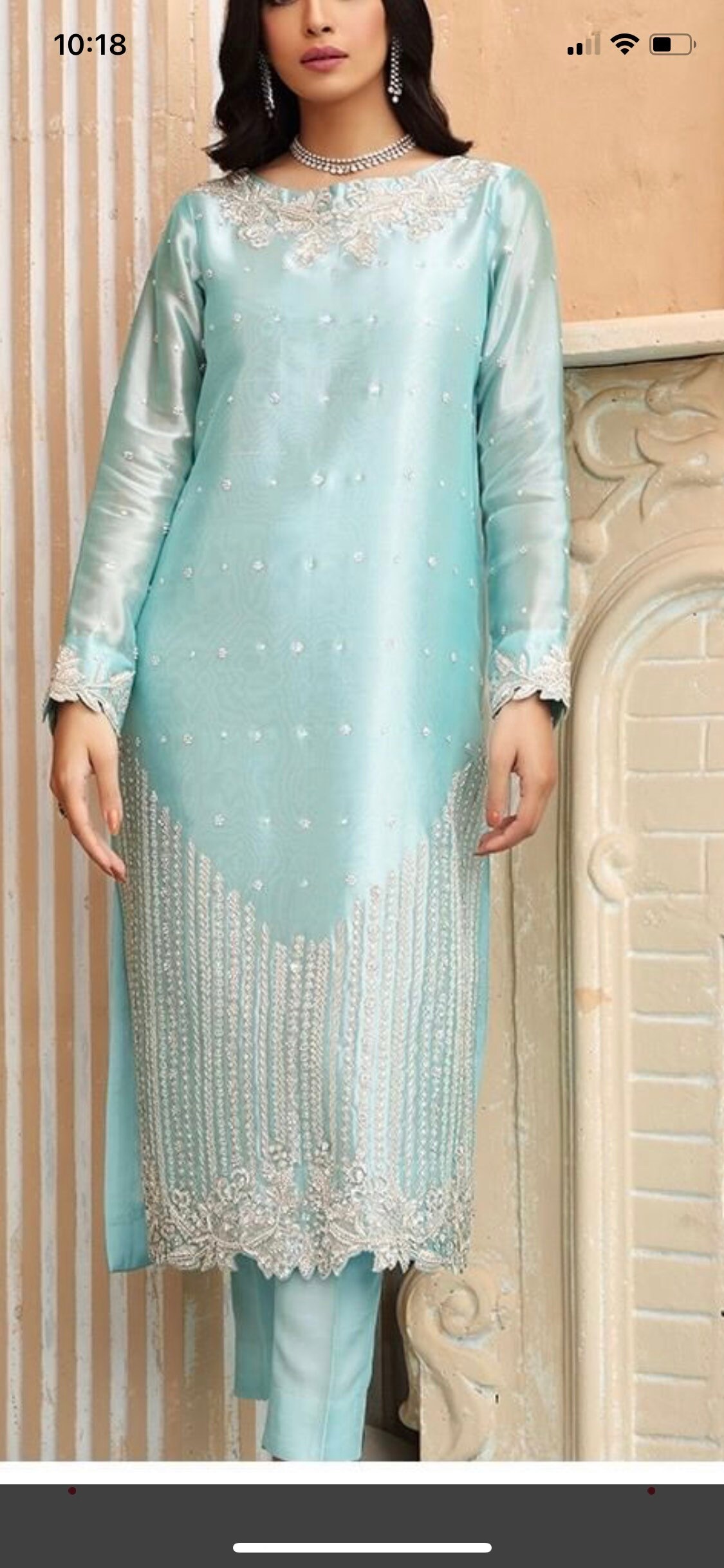Pakistani Silk Stylish Shalwar Kameez - Etsy