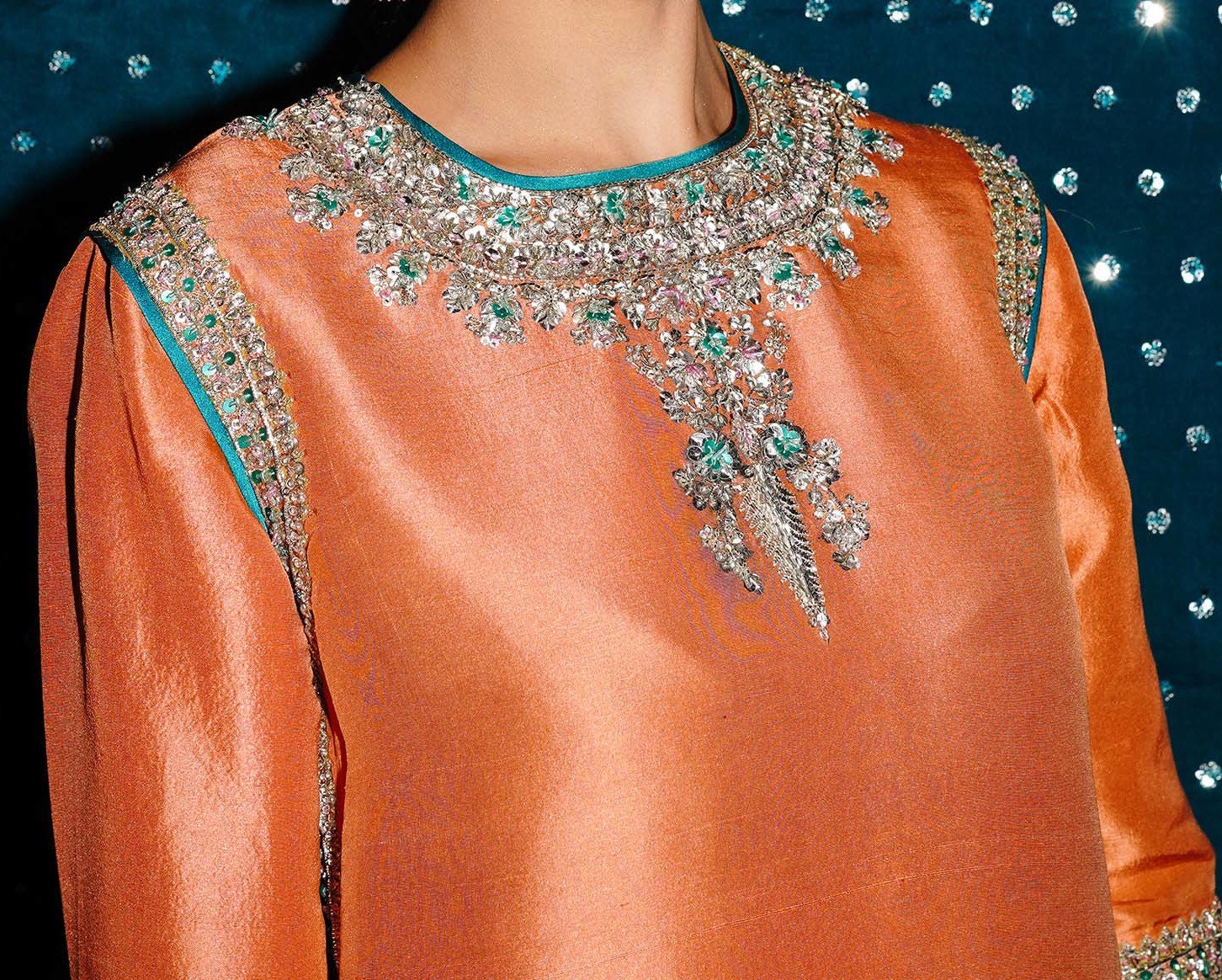 Pink Tulip Shalwar Kameez With Hand Work With Naqshi and Sequins - PR ...