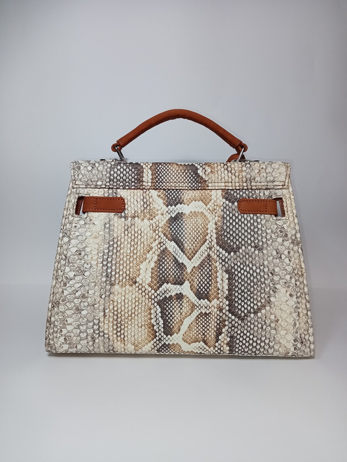 Women Exotic Bag Python Skin Bag Python Leather Shoulder - Etsy