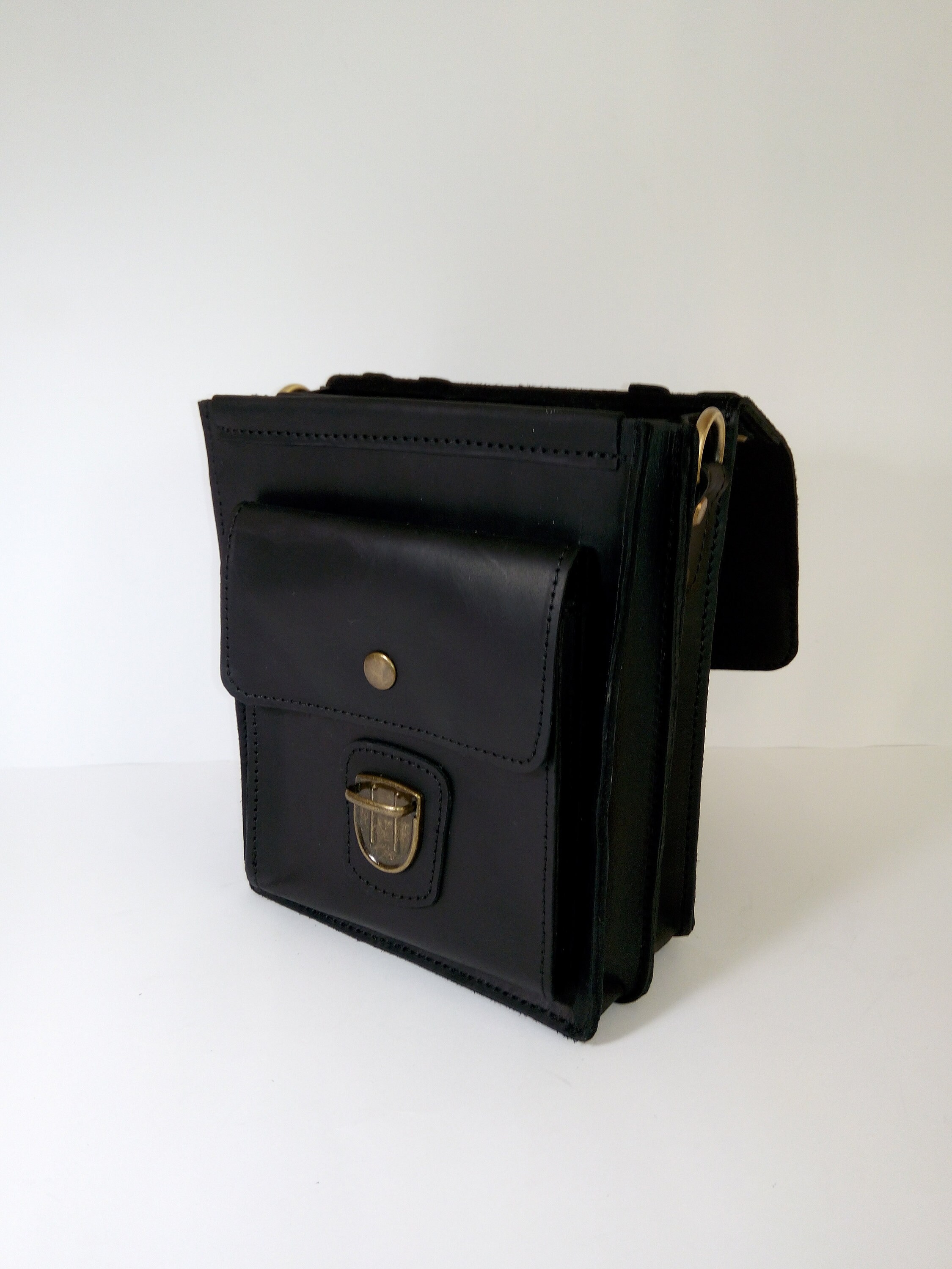 Leather Men's Bag Men's Purse Small Bag for Men - Etsy