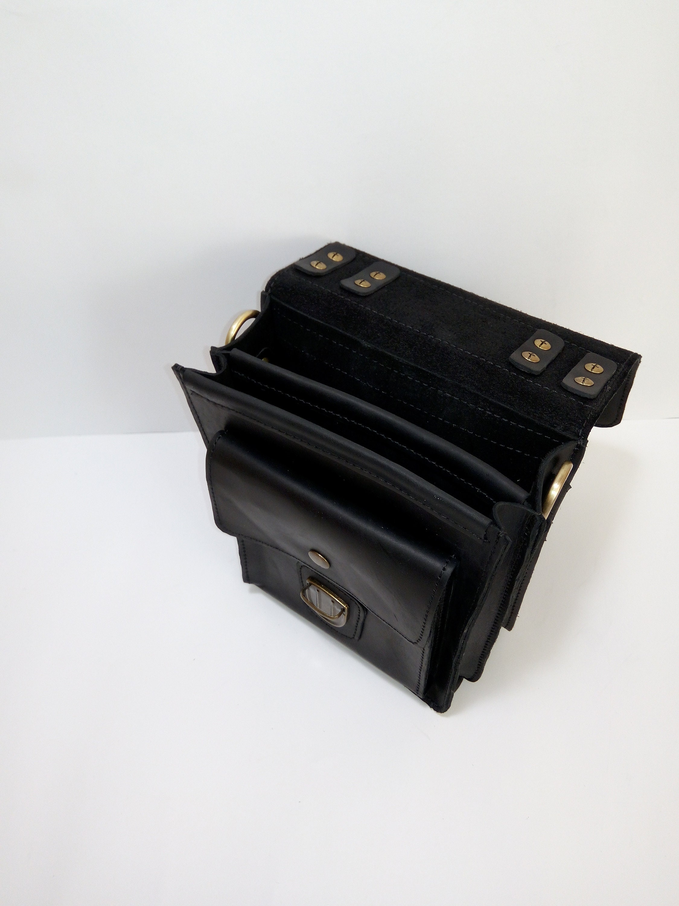 Leather Men's Bag Men's Purse Small Bag for Men - Etsy