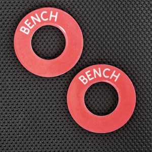 Squat Rack Magnetic Position Markers: Home Gym Barbell Reminders - Etsy