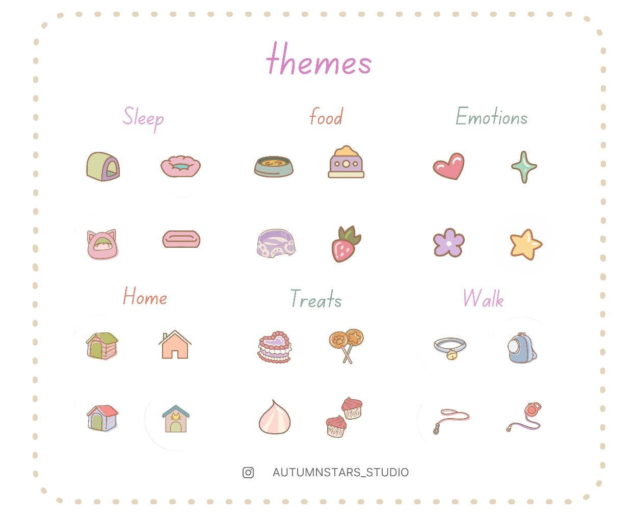 100 CUTE CAT Instagram Story Highlight Covers, Cats Icons, Pastel Cat ...