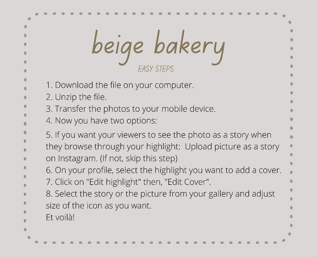100 BEIGE BAKERY Instagram Story Highlight Icons Covers Chef Pastry ...