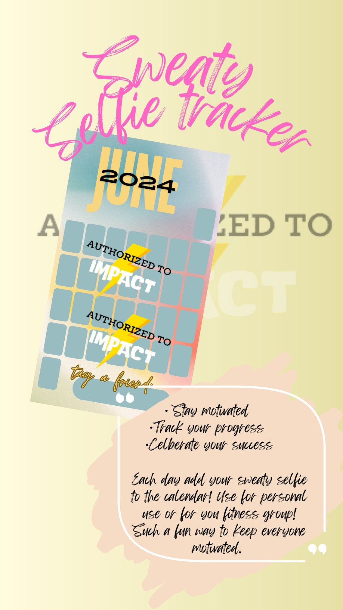 June 2024 Sweaty Selfie Workout Tracker Bodi, Beachbody, Fitness ...