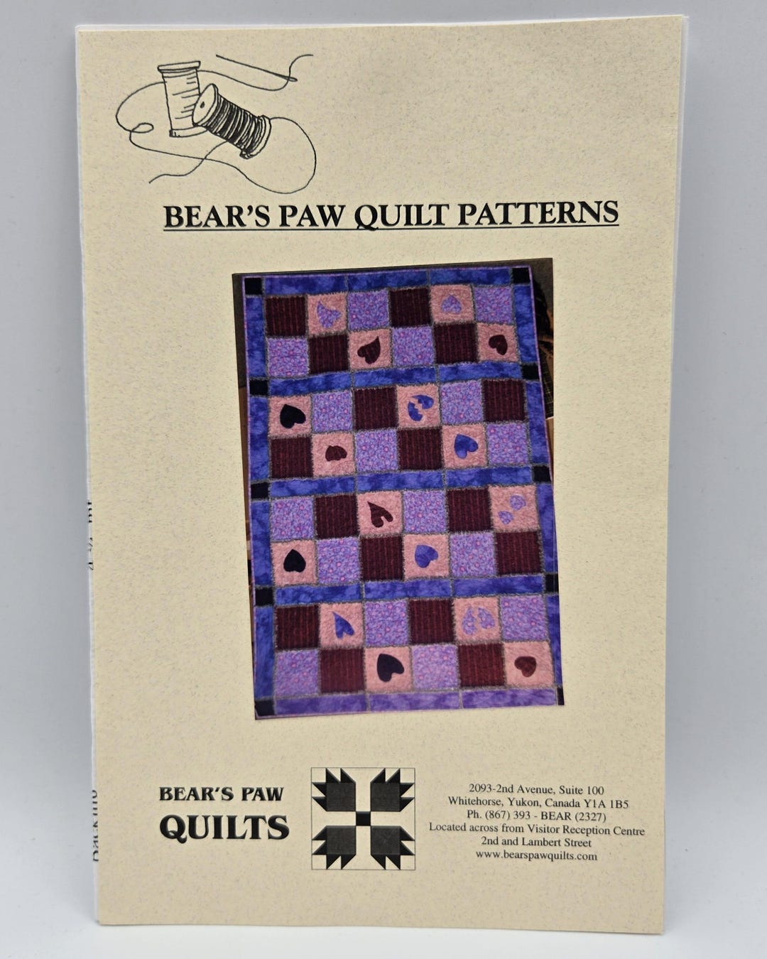 Raggy Hearts Quilt Pattern by Bear's Paw Quilts - Etsy
