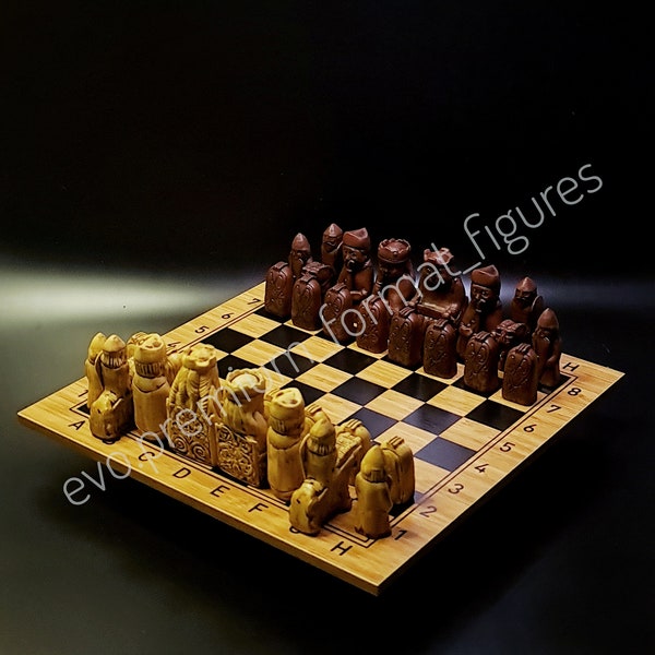 Lewis Chess Set - Etsy