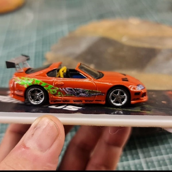 Toyota Supra Toy Car - Etsy
